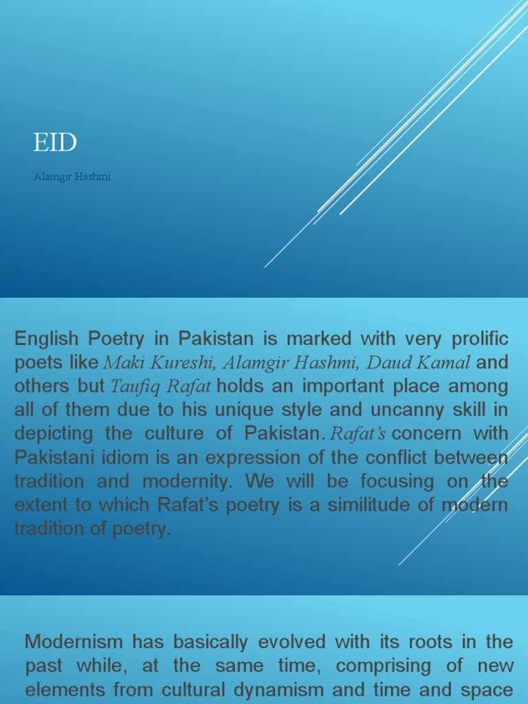 Alamgir Hashmi | PDF | Poetry | Ramadan