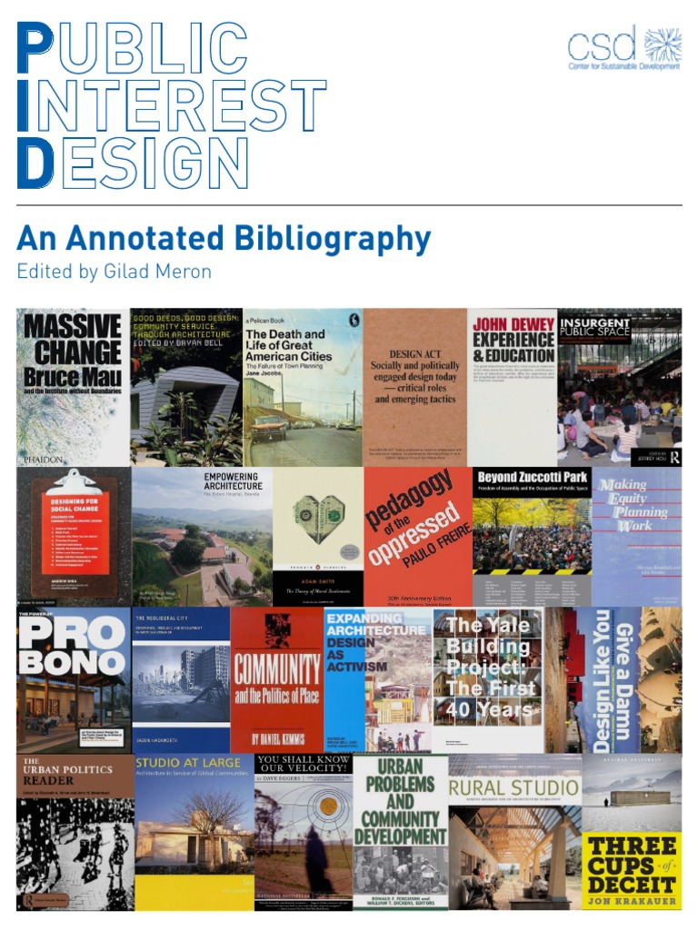 An Annotated Bibliography: Edited by Gilad Meron | PDF | Capitalism ...