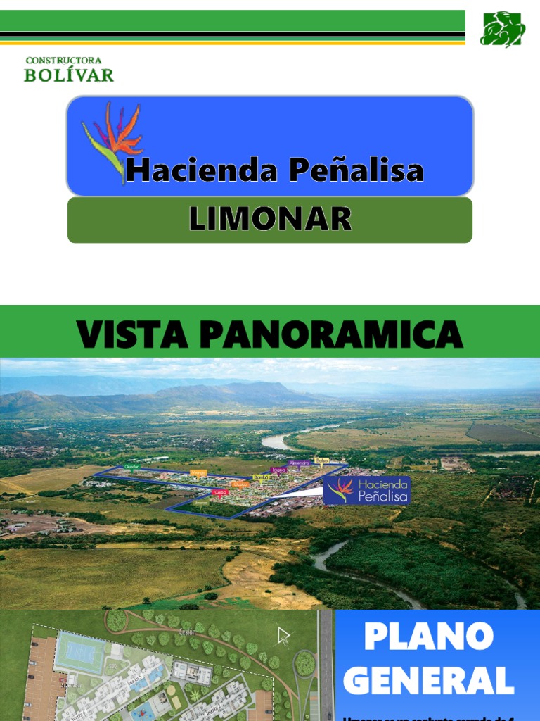Hacienda Peñalisa: Proyecto Habitacional en Limonar | PDF | Cocina ...