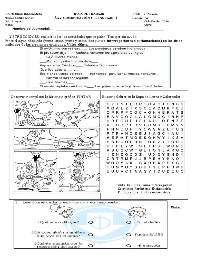 Hojas de Trabajo | PDF | Science | Ciencia y Tecnología