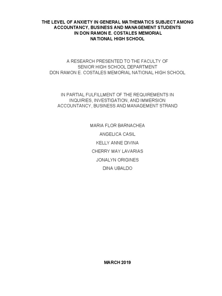LEVEL | PDF | Anxiety | Likert Scale