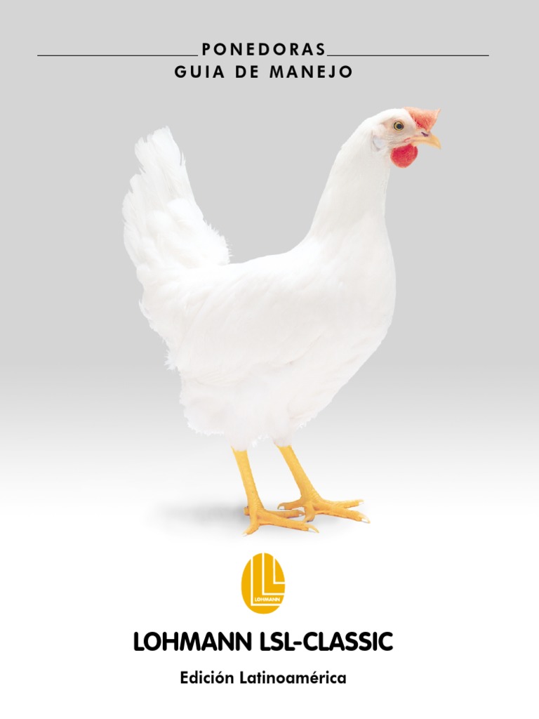 Guía de Manejo de Ponedoras Lohmann LSL-Classic | PDF | Vitamina ...