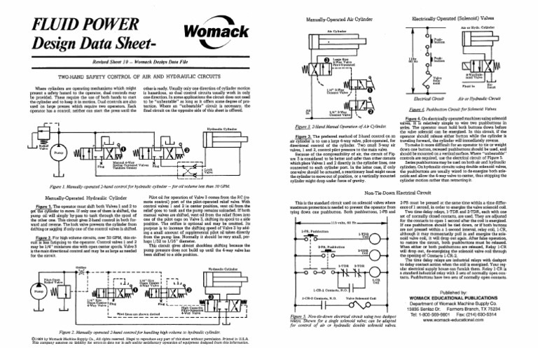10 Two Hand Safety Control of Air and Hydraulic Circuits | PDF