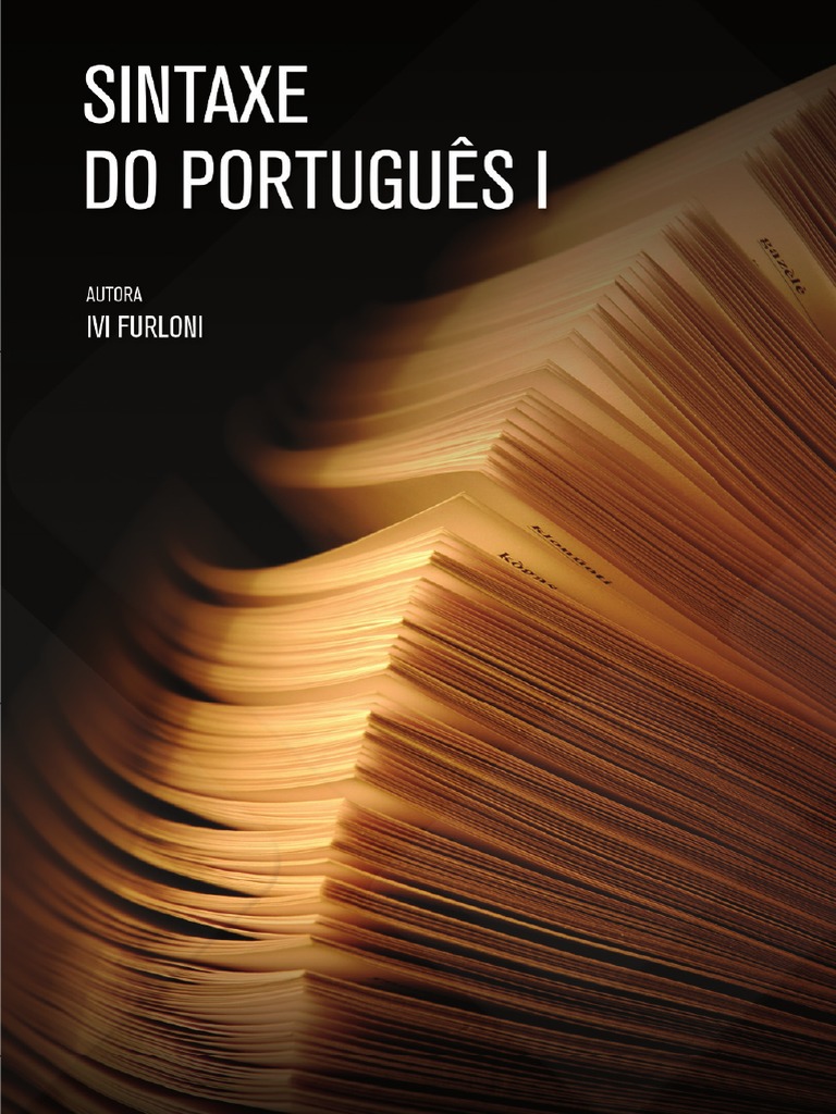 Sintaxe Do Português I | PDF | Assunto (gramática) | Sintaxe