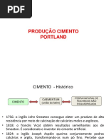 Processo de Fabricação do Cimento | PDF | Cimento | Materiais
