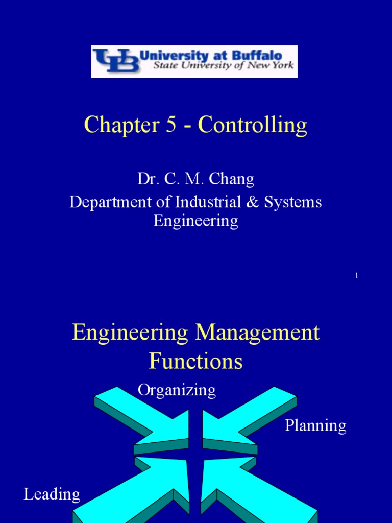 Controlling in Engineering Management | PDF | Benchmarking ...