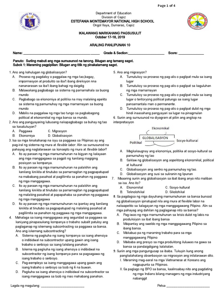 AP 2nd Quarter 2019 | PDF