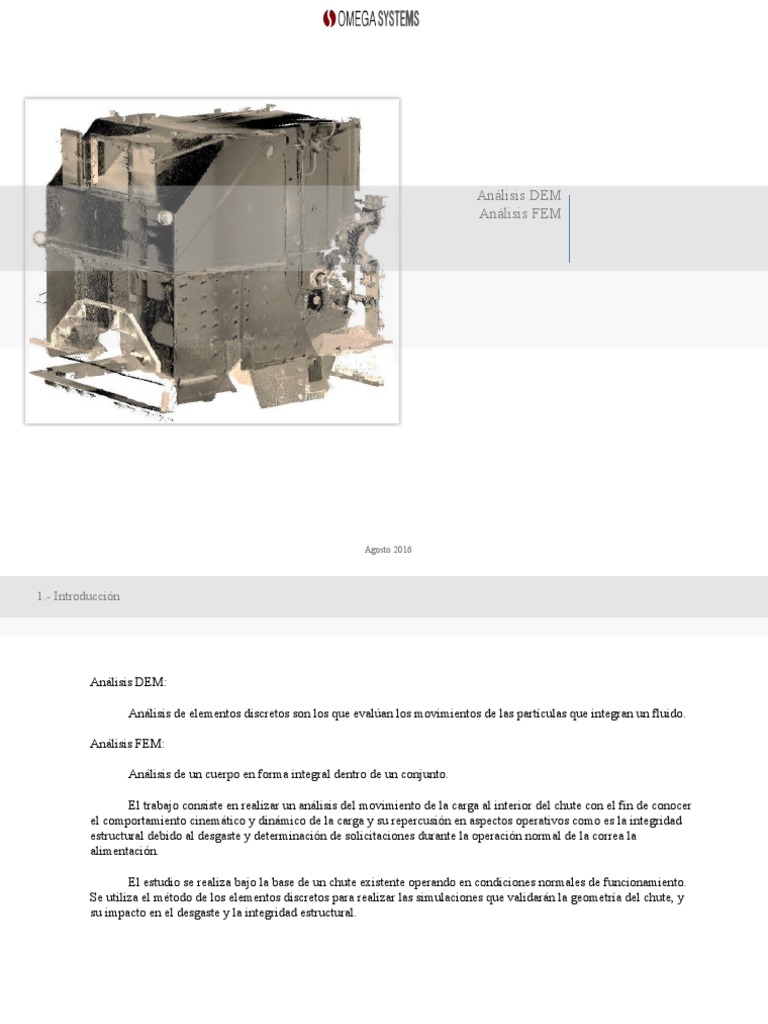 Analisis DEM FEM | PDF | Science | Ciencia aplicada