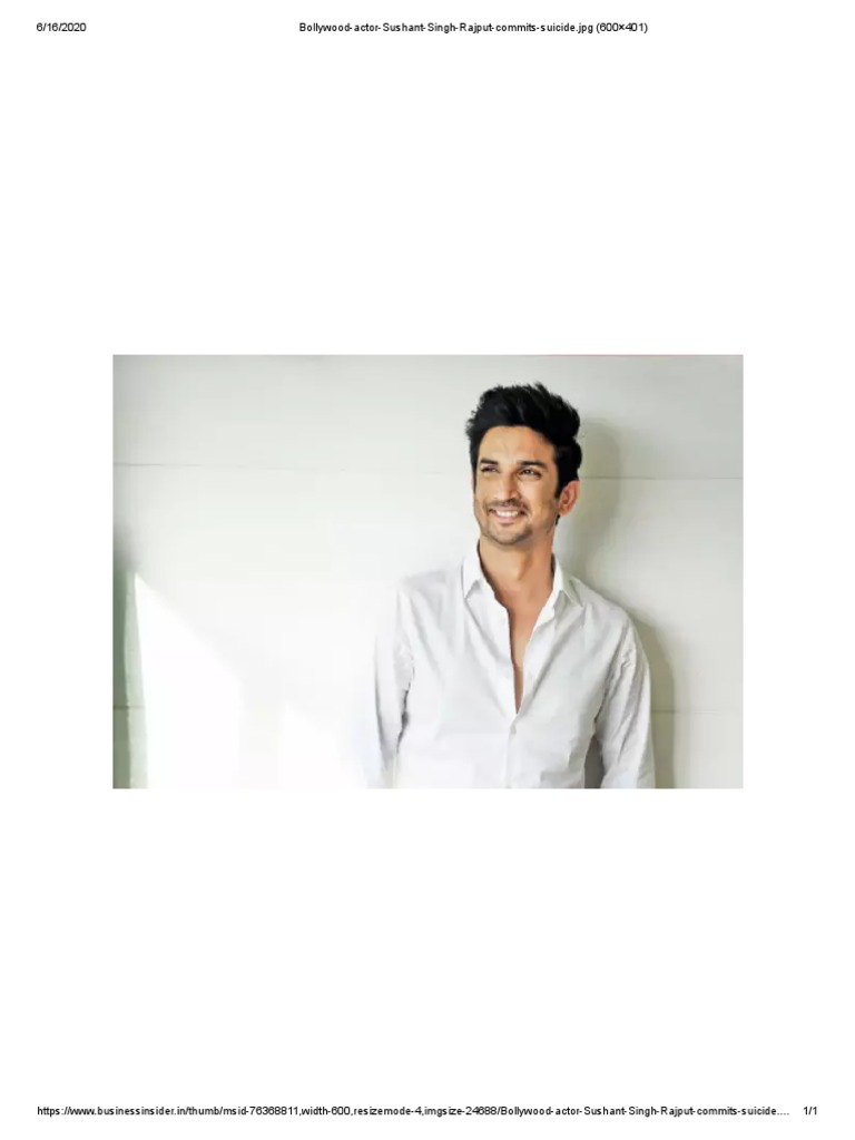 Sushant Singh Rajput | PDF