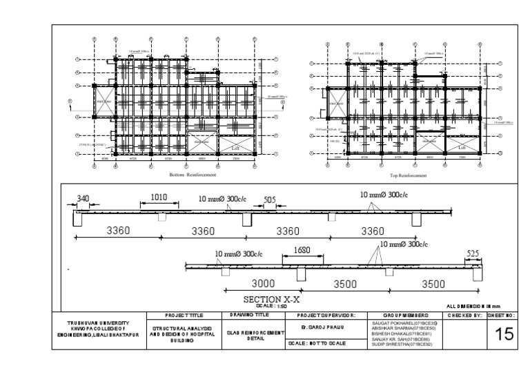 Slab Reinforcement-Layout1 | PDF | Civil Engineering