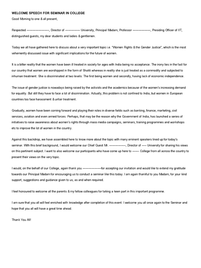 Welcome Speech For Seminar in College 2 | PDF | Medical Imaging | Radiology