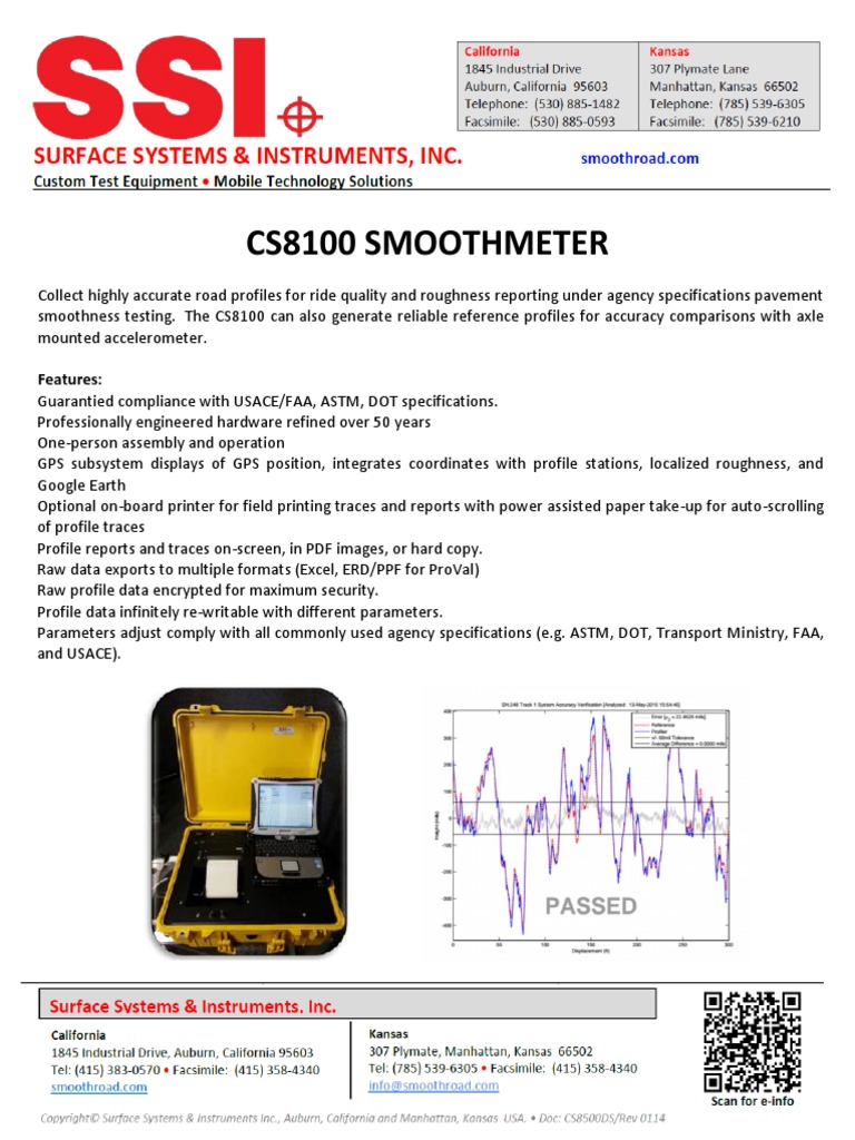 CS8100 Smooth Meter | PDF