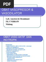 Obat Vasopressor Dan Inotropik | PDF