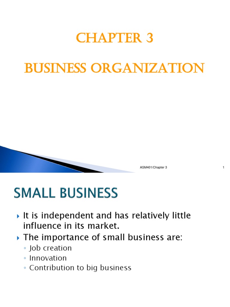 Business Organization Types Guide | PDF | Corporations | Sole ...