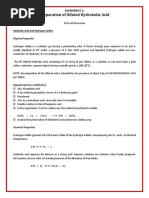 Identification of The Unknown Compound - Lab Report Format | PDF ...