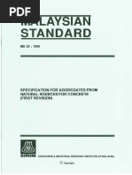 BS 882 - 1992 - Aggregates From Natural Sources For Concrete | PDF ...
