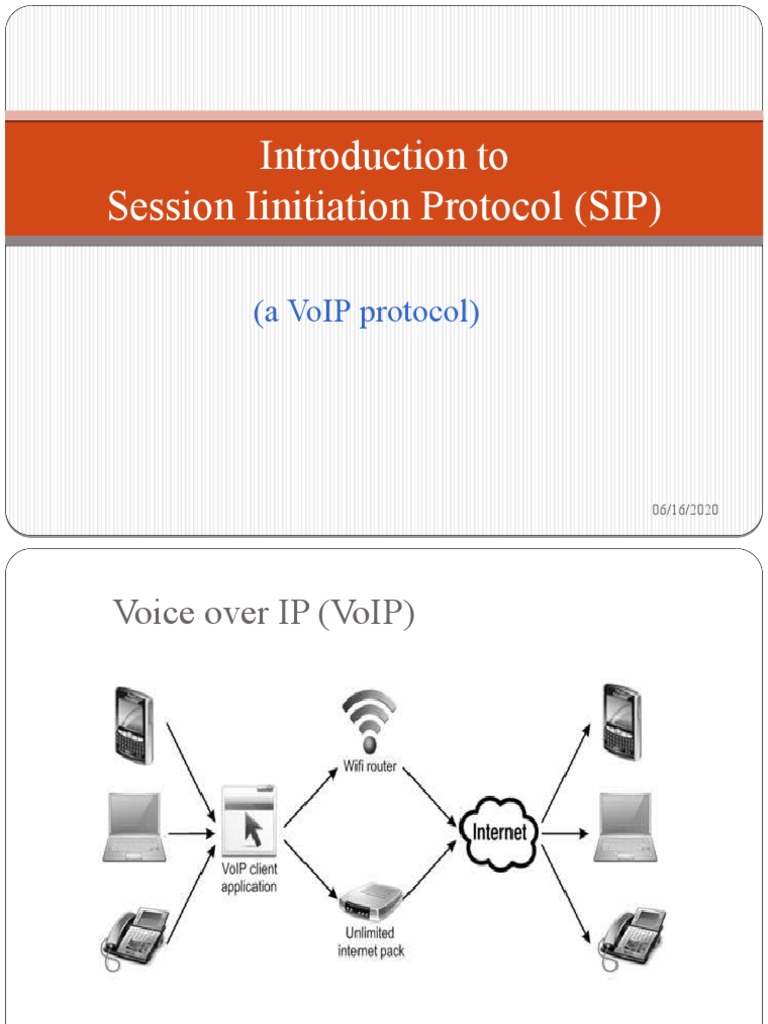 Introduction To Session Iinitiation Protocol (SIP) | PDF | Session ...