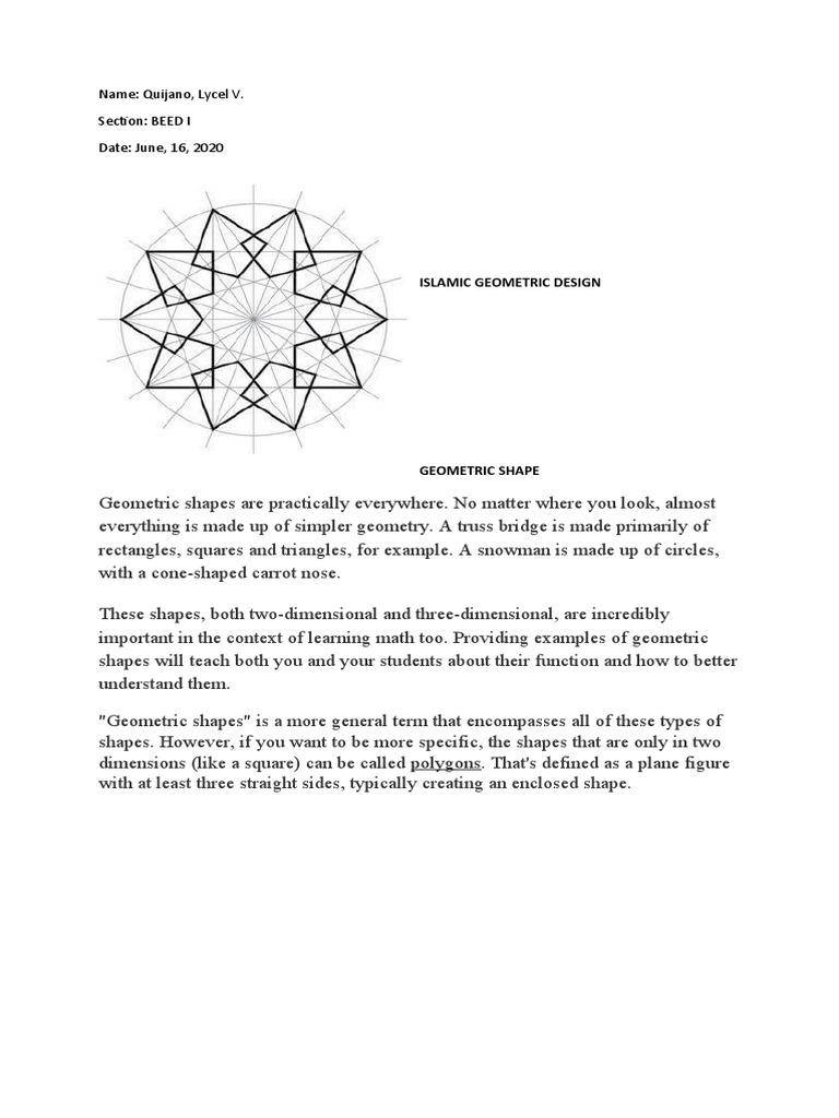 Name: Quijano, Lycel V. Section: BEED I Date: June, 16, 2020 | PDF