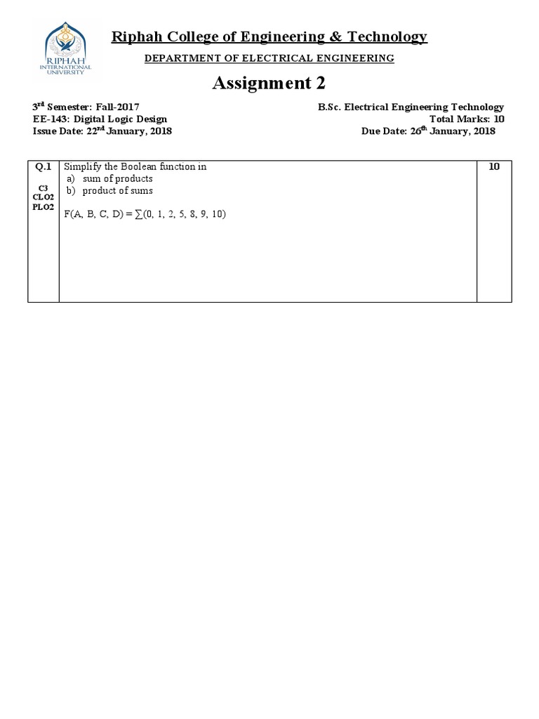Assignment 2 EET | PDF
