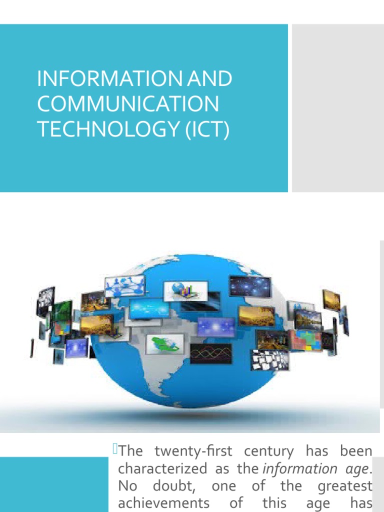 Information and Communication Technology (Ict) | PDF | Educational ...