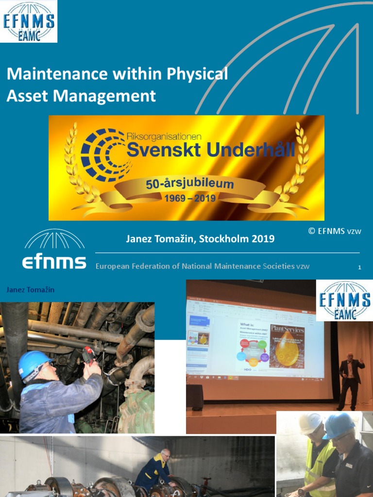 Maintenance Within Physical Asset Management | PDF | Asset Management ...
