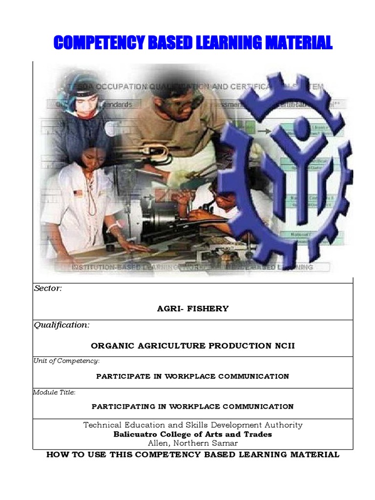 CBLM Basic 1 | PDF | Adverb | Verb