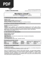 Coroval Comprimidos - Prospecto | PDF | Infarto de miocardio | Hipertensión