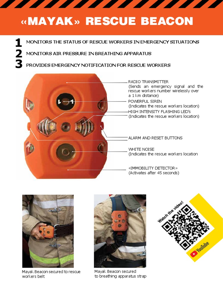 Mayak Rescue Beacon PDF | PDF | Radio | Wireless
