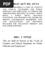 Public Service Code of Conduct | PDF
