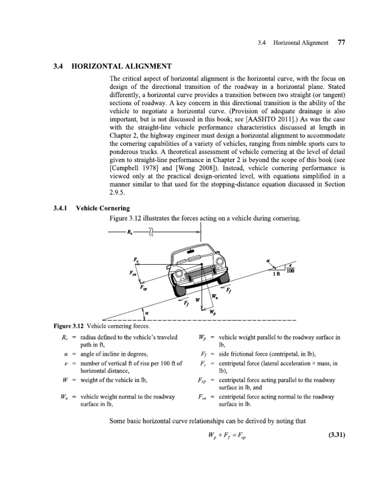 Horizontal Alignment | PDF