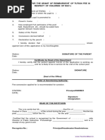 Tuition Fee Claim Certificate Template | PDF | Career & Growth | Business