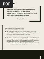 Annexure A Irregular Expenditure Framework 20192020 | PDF | Accounting ...