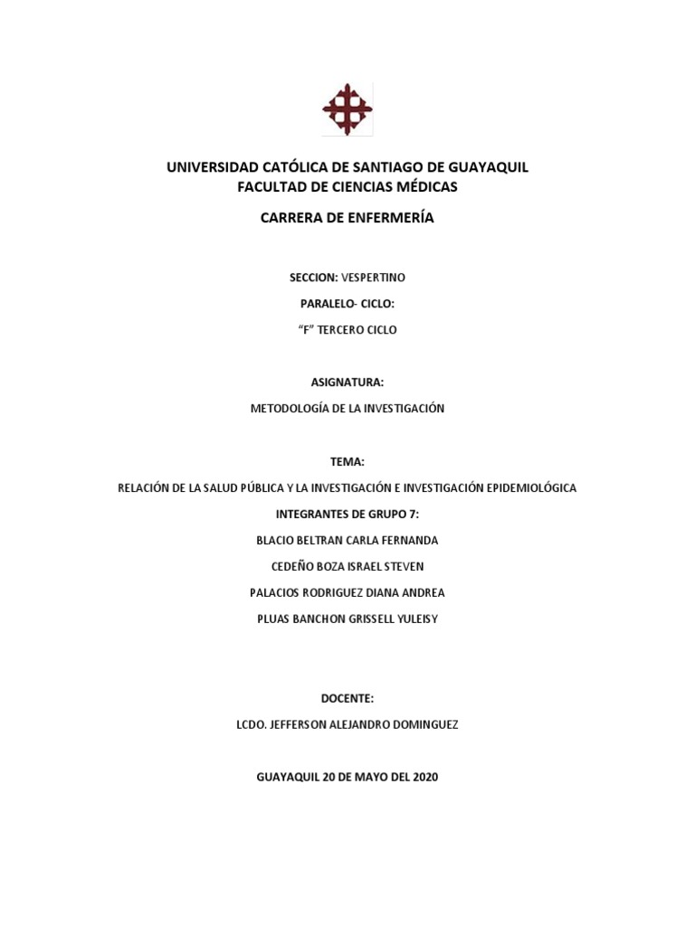 Caratula Ucsg | PDF