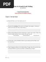 Frindle Chapter-By-Chapter Discussion Questions | PDF | Language Arts ...