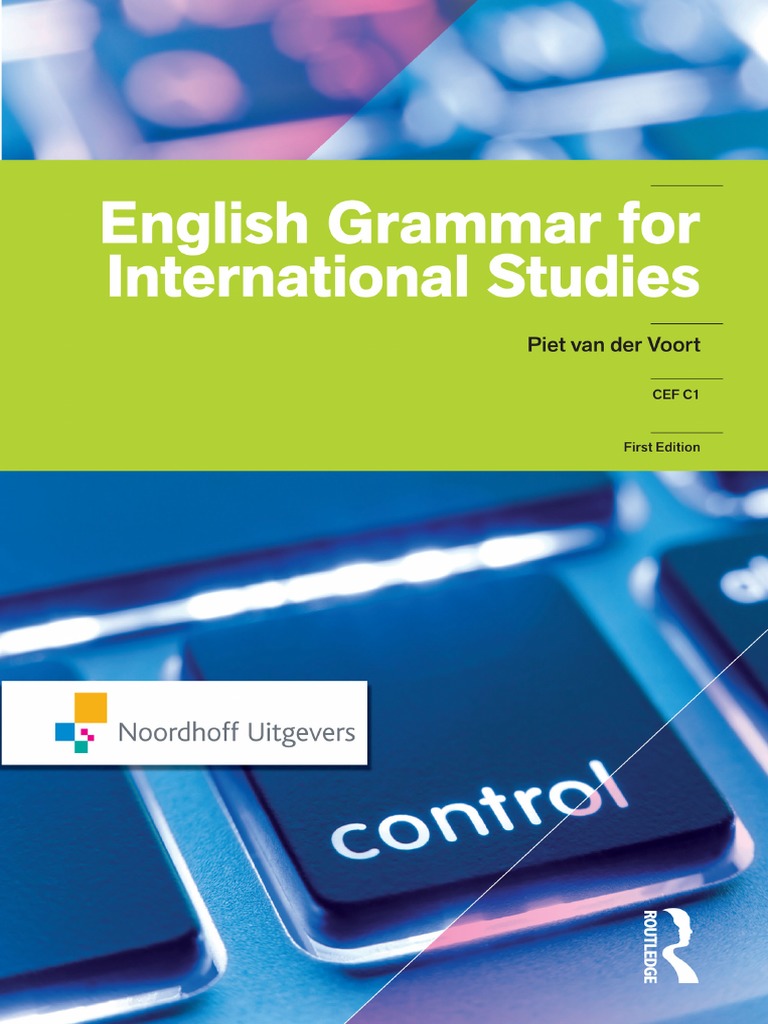 English Grammar For International Studies | PDF