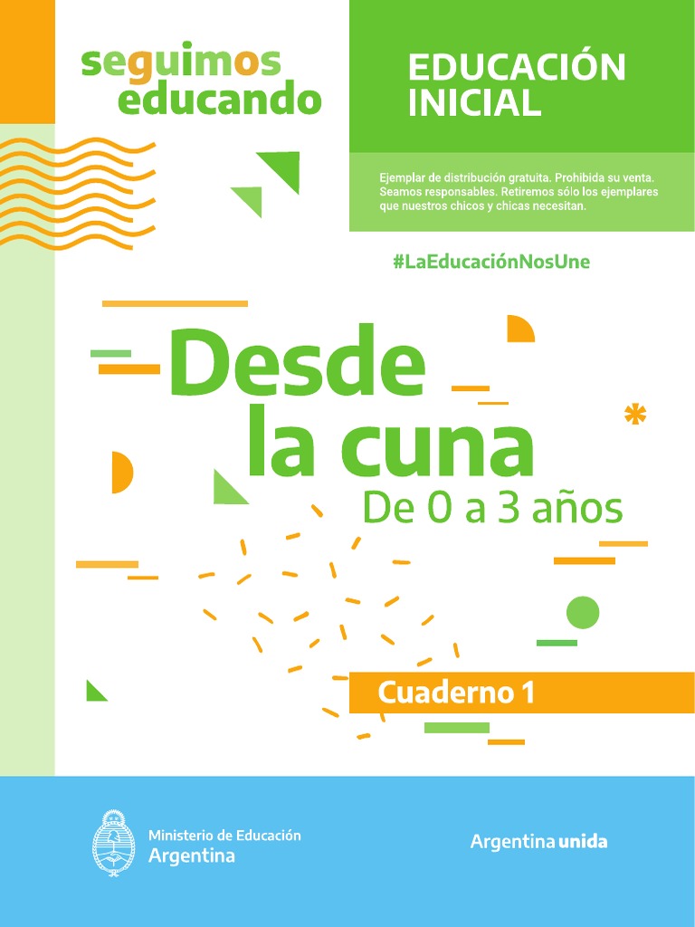 Cuaderno 1. Inicial 1 | Descargar gratis PDF | Aprendizaje | Educación ...
