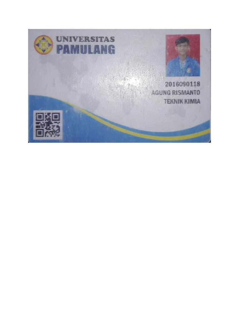 Kartu Tanda Mahasiswa | PDF