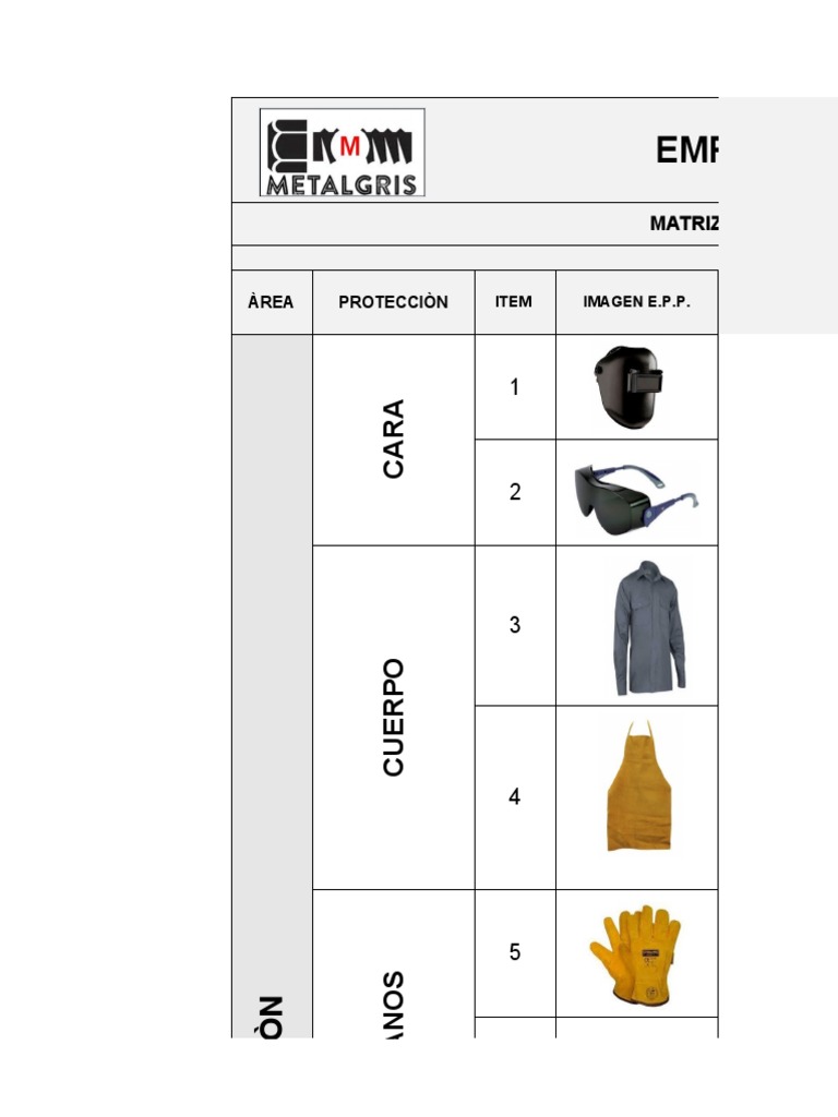 Epps | PDF | Guante | Soldadura