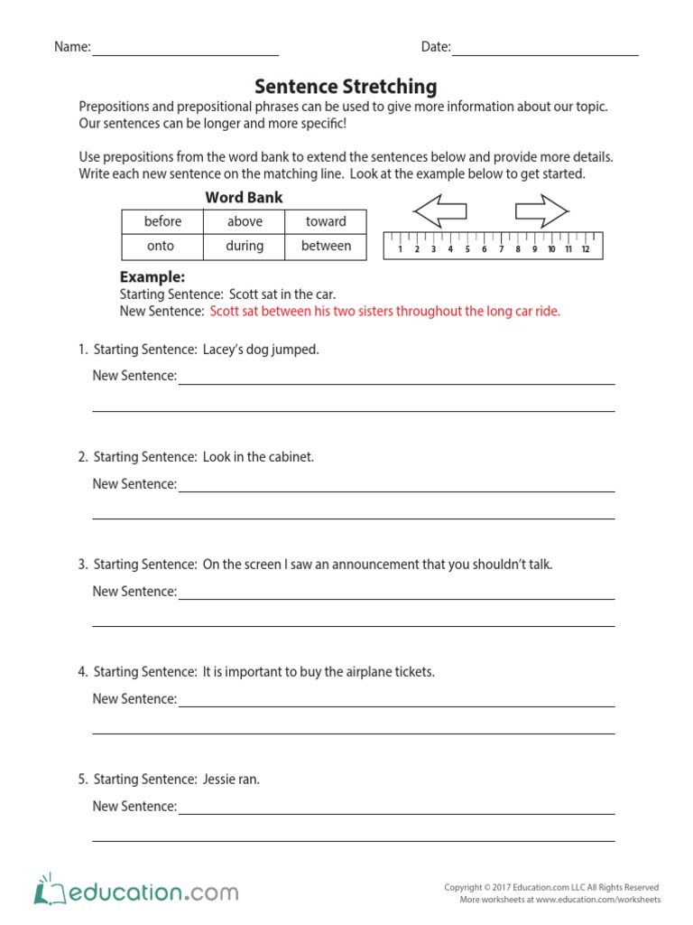 Sentence Stretching | PDF