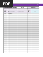 Manpower Planning Sheet | PDF