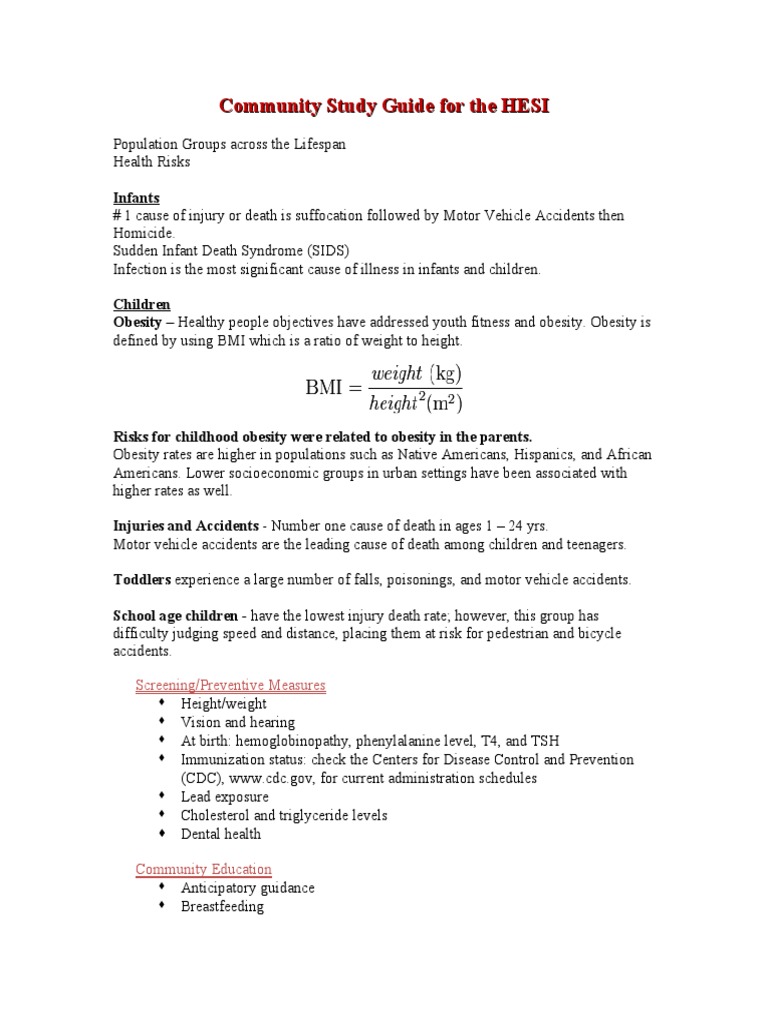 Study Guide HESI Community | Download Free PDF | Palliative Care ...