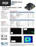 HAA2018A 12W Mono Amplifier Datasheet | PDF | Amplifier | Information ...