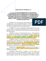DENR Organizational Structure Overview | PDF | Business | Government