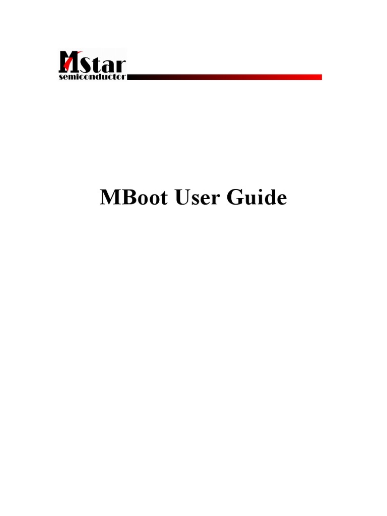 MBoot User Guide & Setup | PDF | Booting | Command Line Interface