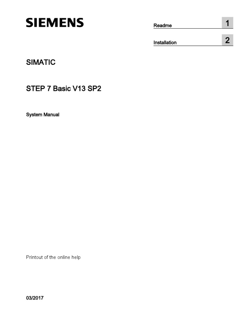 Step 7 Basic V13 2 Enus Pdf Central Processing Unit Parameter Computer Programming 