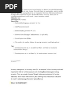 On-Hand Inventory Management Guide | PDF | Inventory | Computing