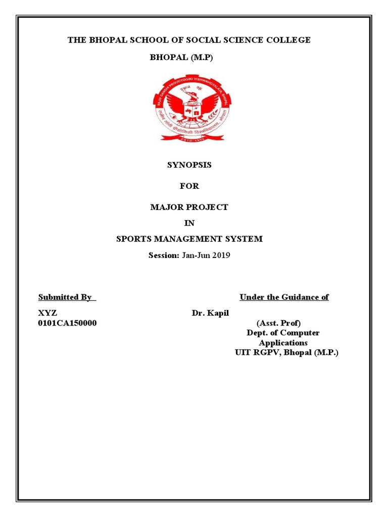 Sports Club Management System Project | PDF | Web Application | World ...