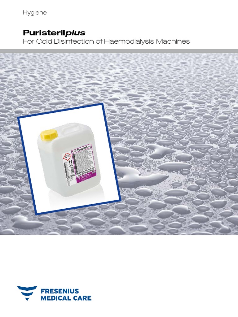 Puristerilplus: For Cold Disinfection of Haemodialysis Machines | PDF ...