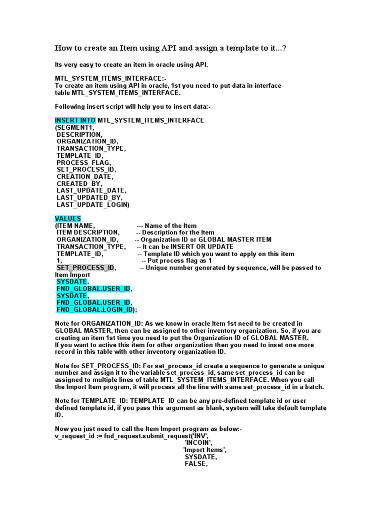 Como Crear Articulo API y Asignarlo | PDF | Application Programming Interface | Information ...