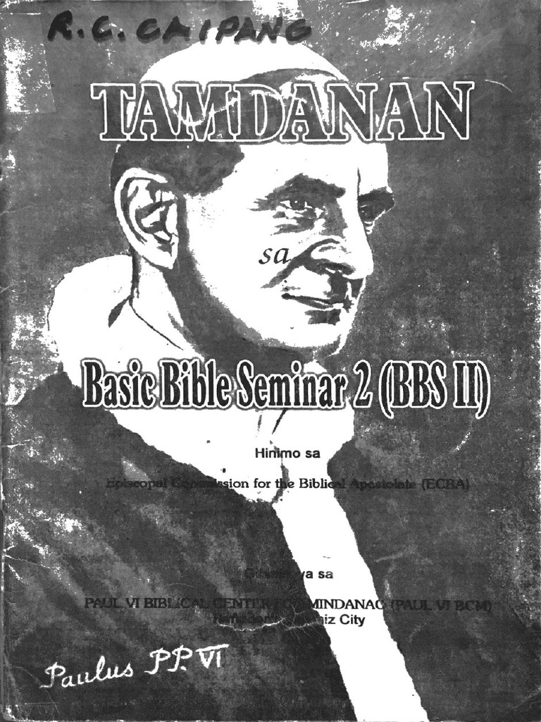 Basic Bible Seminar 2 (BBS II) | PDF